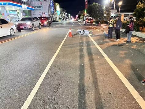 台東死亡車禍 行人遭機車撞擊傷重不治