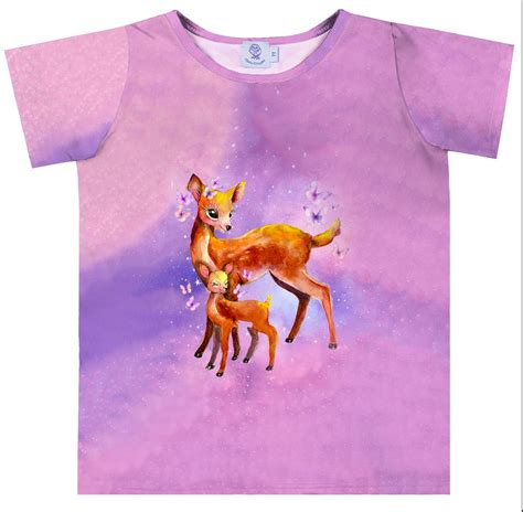Flutter And Fawn Short Sleeve Tee Cheeky Chickadee Store