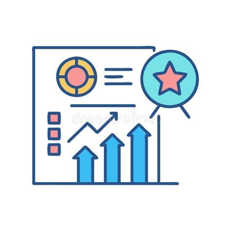 Educational Evaluation Metrics Icon Stock Vector Illustration Of Online Educational 351935736