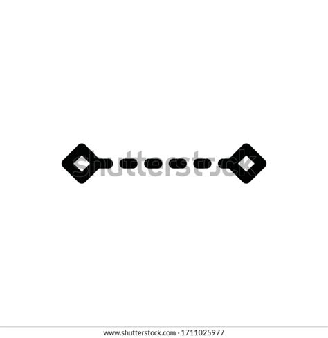 Bezier Curve Icon Anchor Point Flat Stock Vector Royalty Free