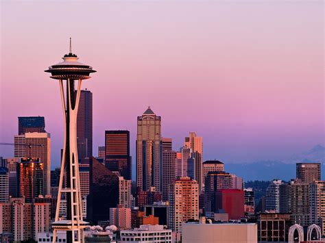 Photography Art And Collectibles Color Seattle Space Needle Pe