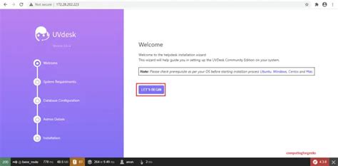 Installing UVdesk Ticketing System On Ubuntu ComputingForGeeks