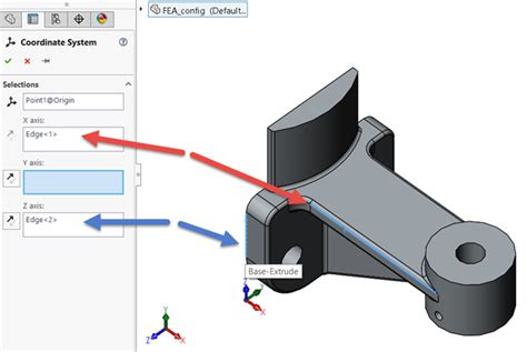 Export Using A Custom Coordinate System In Solidworks