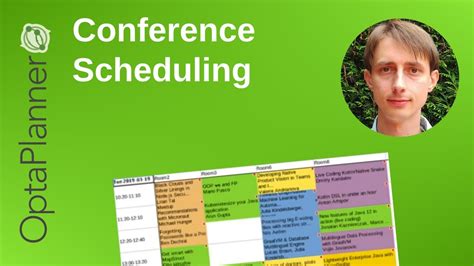 Conference Scheduling Devoxx And Voxxed With Optaplanner Youtube