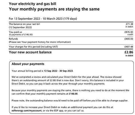 Confused By Edf Bill — Moneysavingexpert Forum