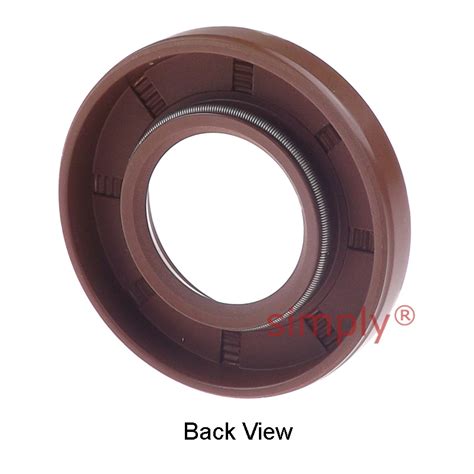 24x40x7mm Sc R21 Single Lip Viton Rubber Metric Rotary Shaft Oil Seal