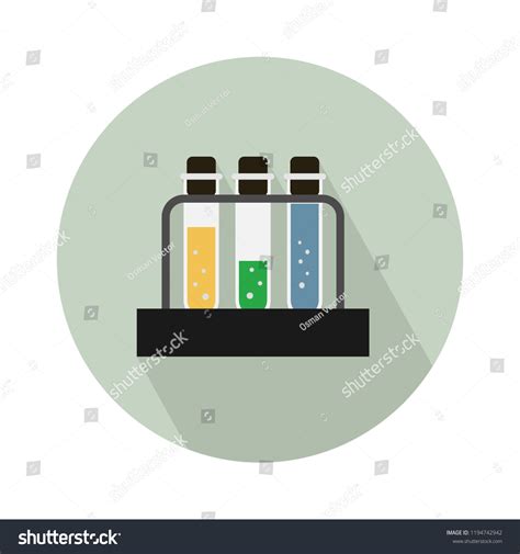 Laboratory Icon Vector Science Lab Flask Stock Vector Royalty Free