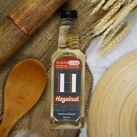 sugarcode hazelnut syrup halal 500ml shopee malaysia