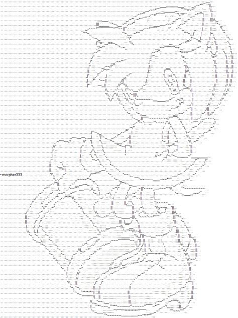 Sonic Archives Gamefaqs Ascii Art