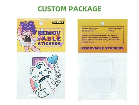 Custom Removable Stickers