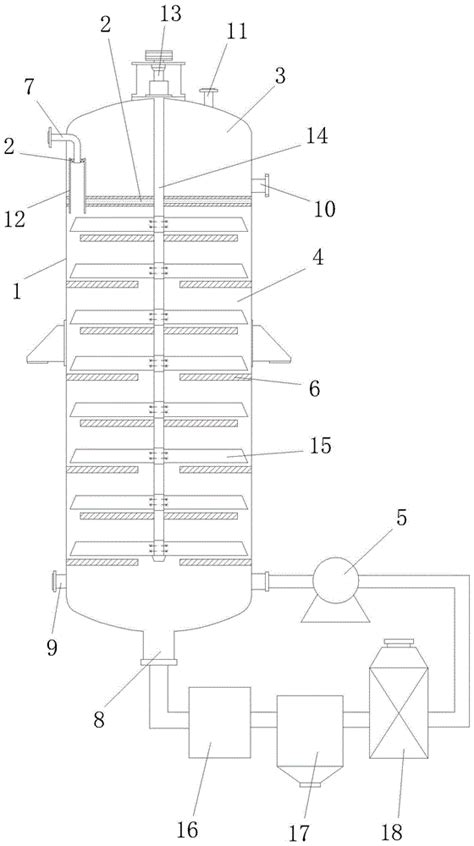 一种固液连续吸附精制装置及工艺的制作方法