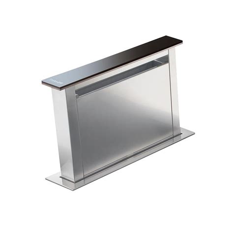 CAPPA S4000 DOMINO GHOST VETRO NERO Cappe
