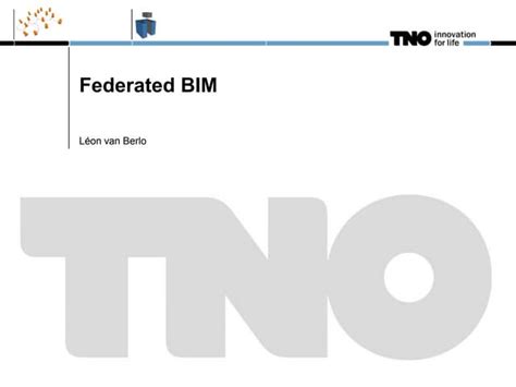 Federated Bim And Bimsie Pptx
