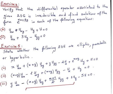 Solved Exercise 1 Nonlinear Pde 2 а 16 Solve The