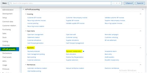 Sage X3 Tips Recording A Prepayment Against A Purchase Order In Sage X3