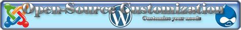 Open Source Customization W3itech Solutions