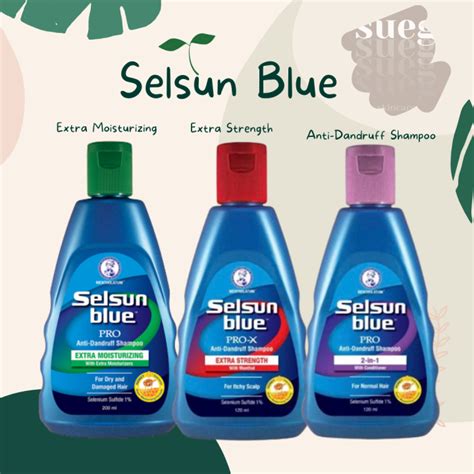 Selsun Blue Anti Dandruff Shampoo Selenium Sulfide Lazada Ph