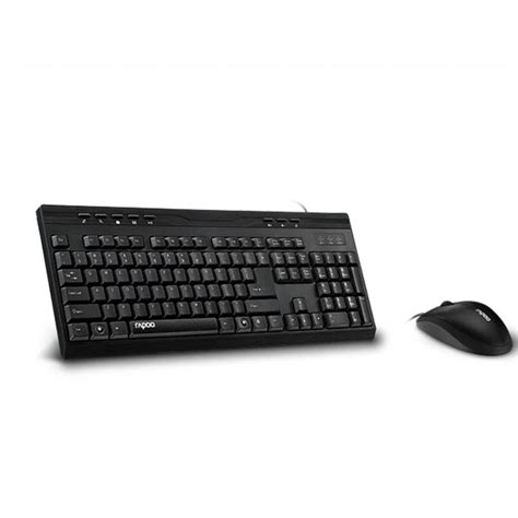 Rapoo Nx1710 1000 Dpi Wired Mouse And Keyboard Combo Melody In Music Explore The World Of Music