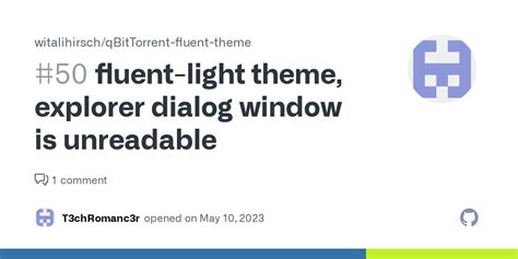 Fluent Light Theme Explorer Dialog Window Is Unreadable · Issue 50
