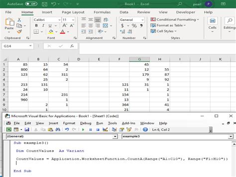 Using The Excel VBA CountA Function Rockets Marketing