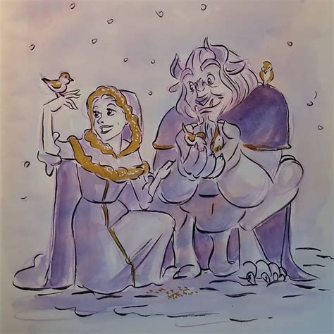 Disney Disneyprincess Thebeautyandthebeast Doodletimewithkaroline