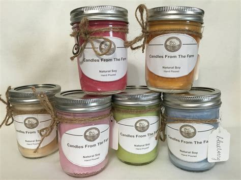 Handmade Scented Soy Wax Candles