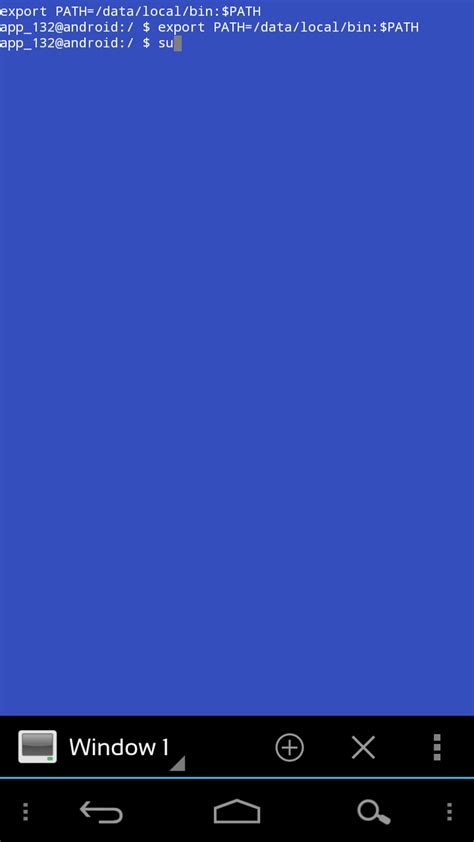 Android Terminal Emulator各種コマンド操作がpc不要でandroidアンドロイド端末上だけでできる便利アプリ