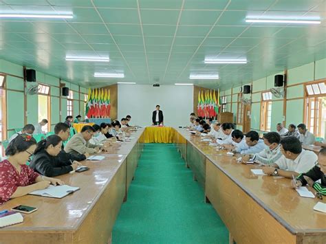 စဉ့်ကူးမြို့နယ်တွင် မြို့နယ်စီမံအုပ်ချုပ်ရေးအဖွဲ့နှင့် ဌာနဆိုင်ရာများ လုပ်ငန်းညှိနှိုင်း အစည