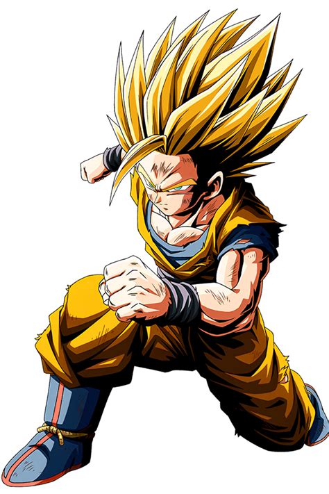 {dokkanbattle} Ssj2 Gohan Youth Hd Render By Brando Edits On Deviantart