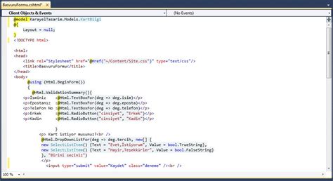 Asp Net Mvc de Forma Kontrol Ekleme ASP NET MVC ASP NET MVC ETicaret ve İçerik Yönetimi