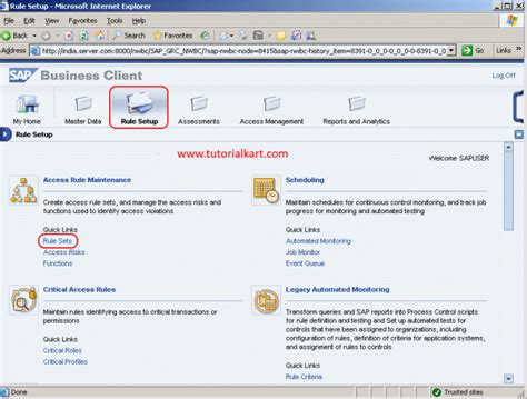 Sap Grc Create Rule Sets
