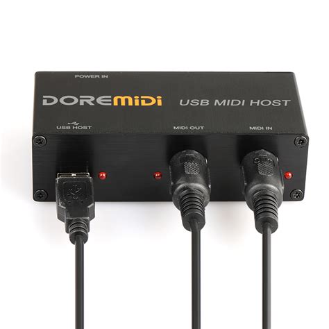 DOREMiDi USB MIDI Host Box MIDI Host USB To MIDI Converter