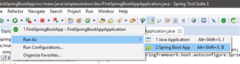 Creating Spring Boot Application With Spring Tool Suite