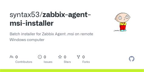 GitHub Syntax Zabbix Agent Msi Installer Batch Installer For Zabbix Agent Msi On Remote