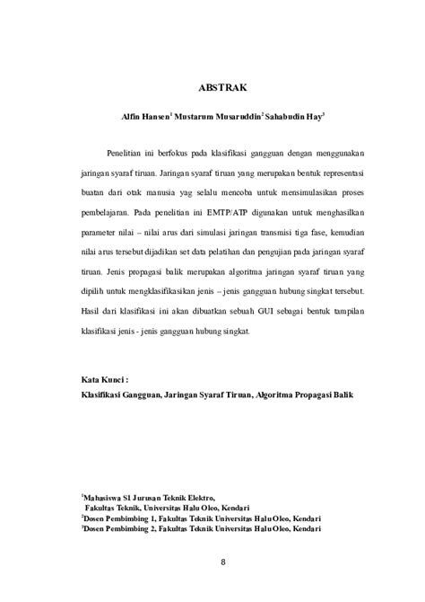 Doc Short Circuit Fault Classification