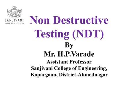 Non Destructive Testing Pdf Medical Tests Medical Health