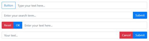 Bootstrap 4 Input Group With Uses And Basic Examples