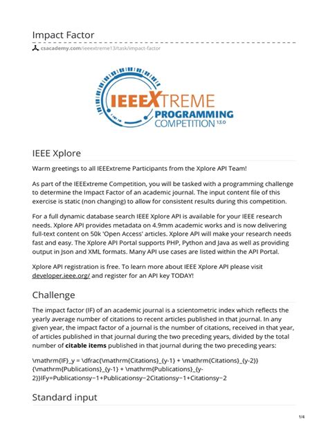 Impact Factor Ieee Xplore Pdf Application Programming Interface Citation
