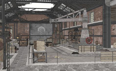 스팀펑크 판타지 공장