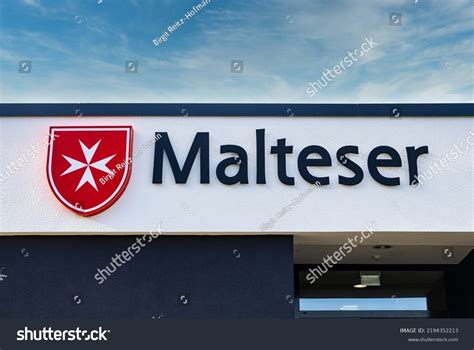 Wetzlar Germany 20211001 Malteser Logo Malteser Stock Photo 2194352213 ...