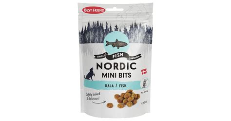 Best Friend Nordic Mini Bits Makupalat Koiralle 120g Kala K Ruoka Verkkokauppa