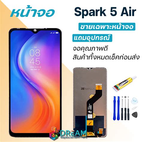หน้าจอ Lcd Tecno Spark 5 Air Kd6a จอชุด จอพร้อมทัชสกรีน จอ ทัช Lcd Display อะไหล่มือถือ หน้าจอ