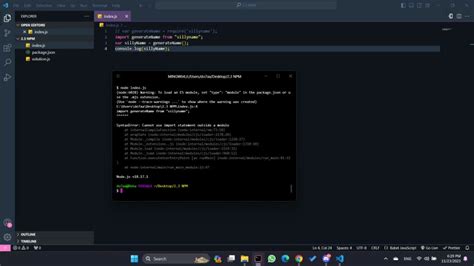 Zuhaa S On Linkedin Here Is An Issue We Get In Nodejs While Using The Es6 Module In Nodejs We