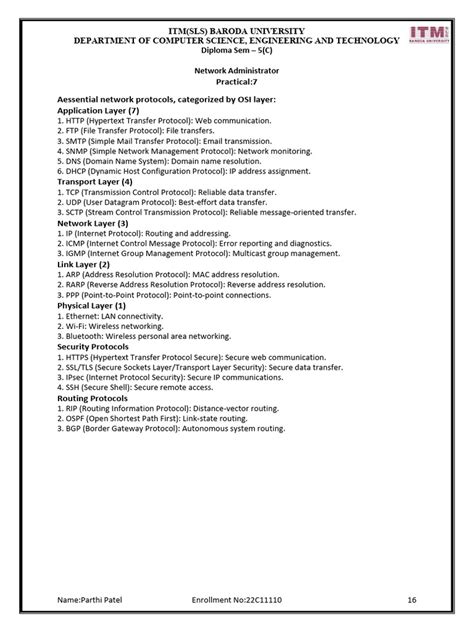 Practical Pdf Internet Protocol Suite Computer Network