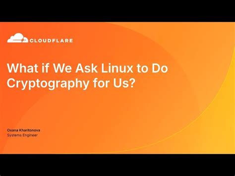 Free Video What If We Ask Linux To Do Cryptography For Us Using Kernel Cryptography In