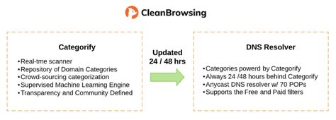 How Cleanbrowsing Categorify Works Cleanbrowsing Help