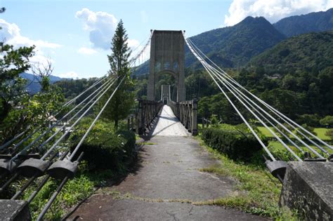 長野県の妻籠宿近くにある日本最大級の木製吊橋！電力王の福澤桃介が作った「桃介橋」を訪れる Interact