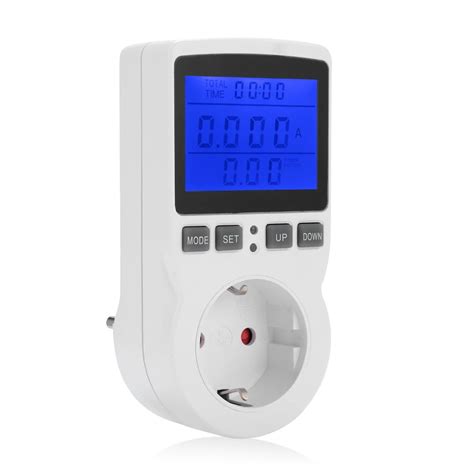 Voltage Power Analyzer Measuring Outlet Meter Socket Electricity Monitor Backlight Digital