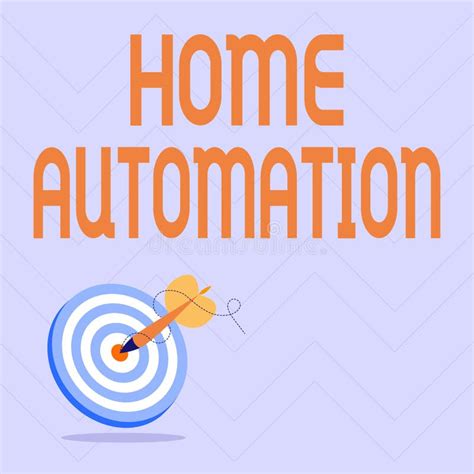 Text Sign Showing Home Automation Internet Concept Home Solution That Enables Automating The