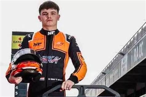 Motorsport Star Dilano Vant Hoff 18 Dead Manchester Evening News